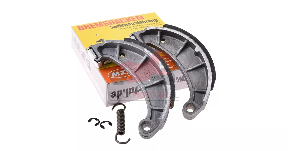 BRAKE SHOES SIMSON SET ORG - Jack Motors - Części i akcesoria Simson ...