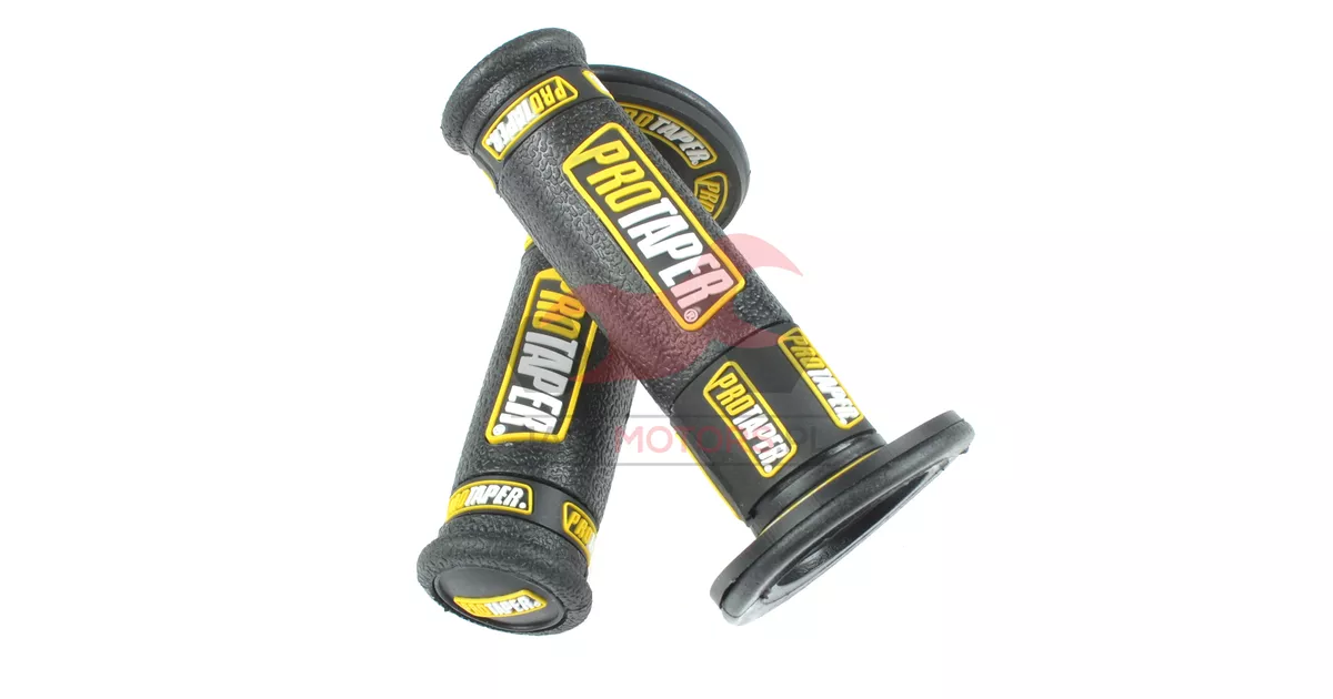 HAND GRIP RUBBER PROTAP REPLICA EVO BLACK YELLOW SET - Jack Motors ...