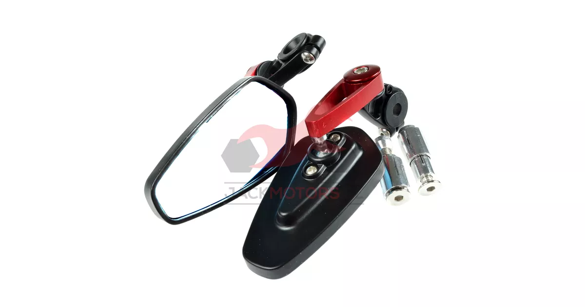 MIRROR LOWER ROUND RED V1 REPLICA SET - Jack Motors - Części i ...