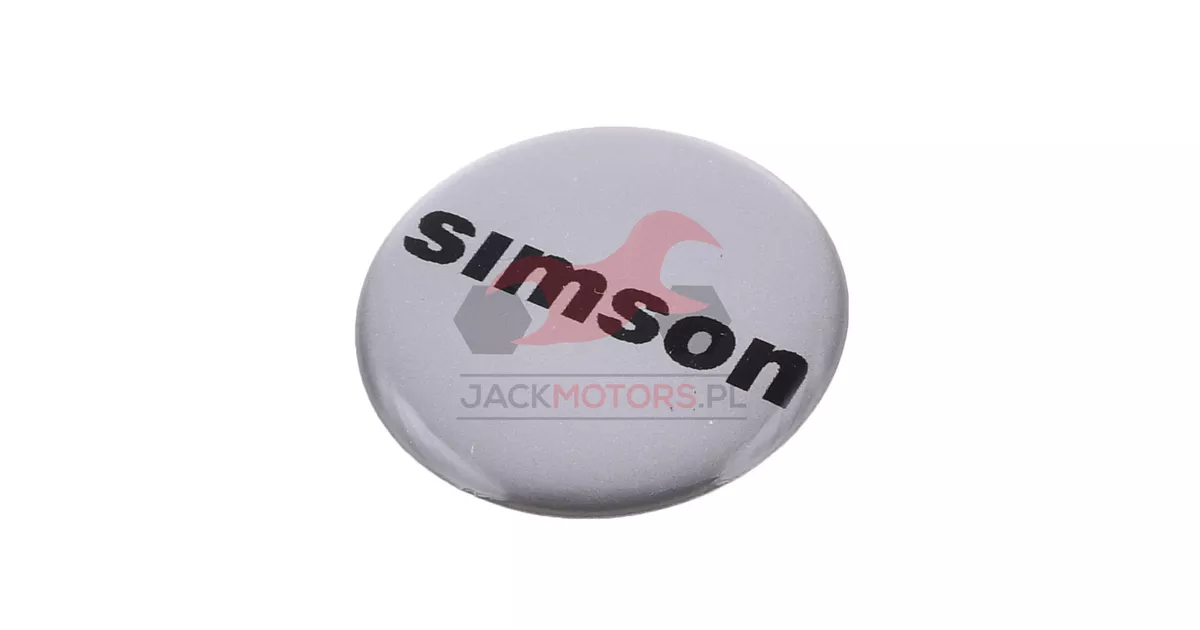 STICKER 28MM BRAKE CALIPER SIMSON MZA - Jack Motors - Części i ...