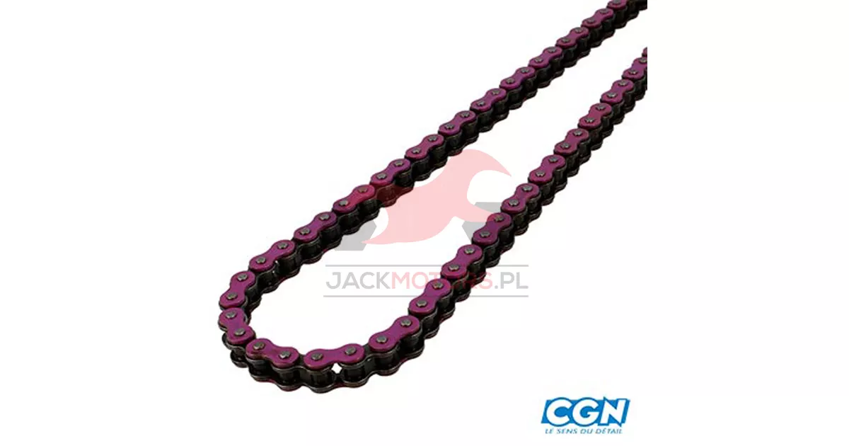 ŁAŃCUCH NAPĘDOWY 420 DOPPLER REENFORCE FIOLETOWY 134 OGNIWA - Jack ...