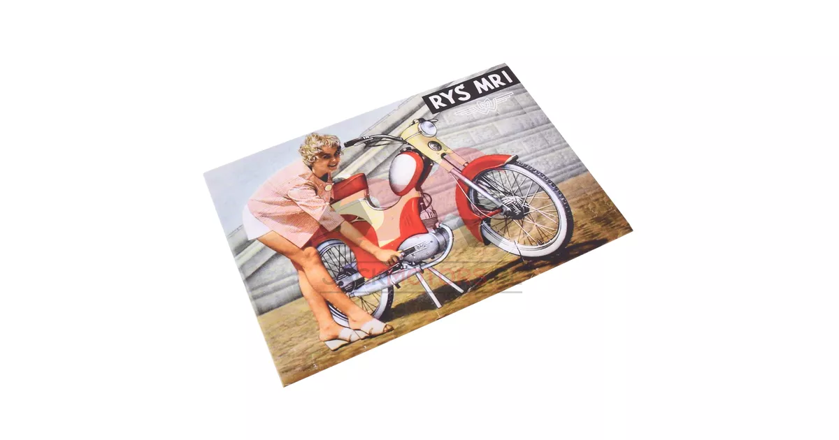 TABLICZKA PRL "RYŚ MR1" 36X25CM PL - Jack Motors - Części i akcesoria ...