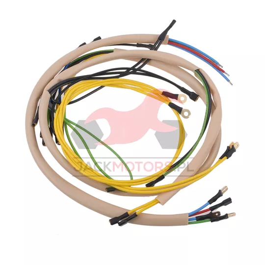 INSTALACJA ELEKTRYCZNA JAWA 50 TYP 23P KREMOWA DELUX - Jack Motors - Części i akcesoria Simson ...