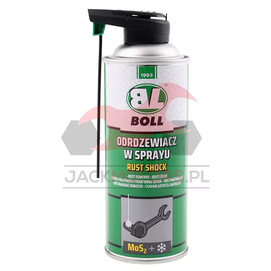 BOLL RUST REMOVER RUST SHOCK SPRAY 400 ML - Jack Motors - Części i ...