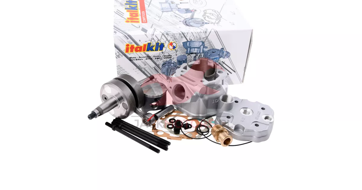 CYLINDER KIT BIG BORE + WAŁ ITALKIT RACING 96CC DERBI D50B0 LC - Jack ...