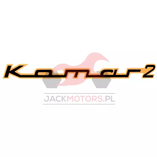 NAKLEJKA ROMET KOMAR 2 - Jack Motors - Części i akcesoria Simson, MZ ...