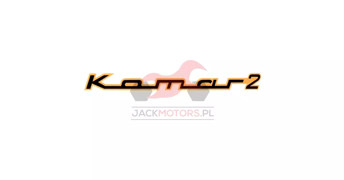 NAKLEJKA ROMET KOMAR 2 - Jack Motors - Części i akcesoria Simson, MZ ...