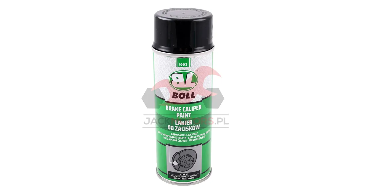 BOLL SPRAY BLACK BRAKE CALIPER PAINT 400ML - Jack Motors - Części i ...