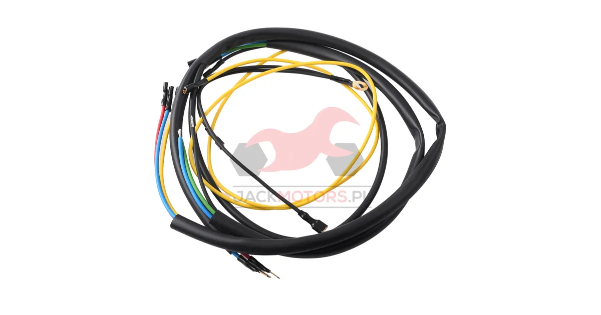 INSTALACJA ELEKTRYCZNA ROMET KOMAR CZARNA DELUX - Jack Motors - Części ...
