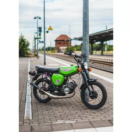 MUFFLER PLATEK RACING SIMSON S60-85 SPORT JMP - Jack Motors - Części i ...