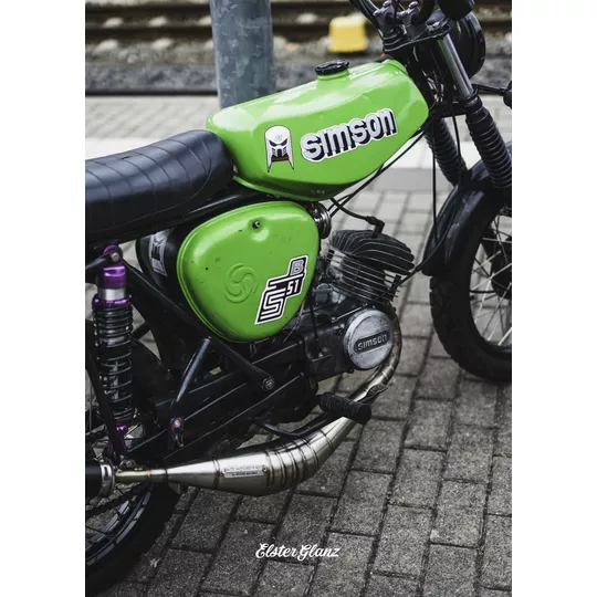 MUFFLER PLATEK RACING SIMSON S60-85 SPORT JMP - Jack Motors - Części i ...