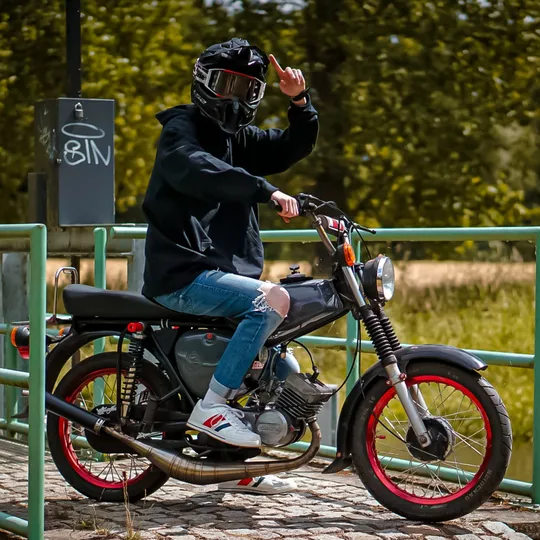 MUFFLER PLATEK RACING SIMSON S60-85 SPORT JMP - Jack Motors - Części i ...